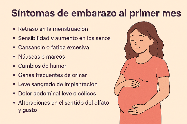 Síntomas de Embarazo al Primer Mes que Debes Conocer.